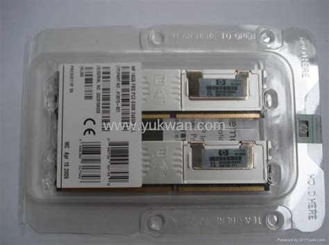 Server Ddr2 Ram Memory 408854 B21 8gb Pc2 5300 Ddr2 Dimm Registered 2x4gb Hp Hong Kong