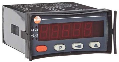 Testo 5400 7555 54 7ac Process Display With Rs 485 Output 230 Vac Voltage