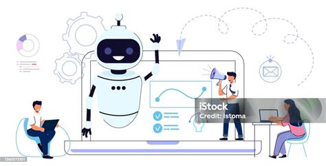 워크플로 자동화 인력 조직 및 관리 비즈니스 성장 방법 추상 개념 벡터 일러스트레이션 Cpu에 대한 스톡 벡터 아트 및 기타