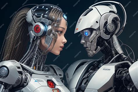 Premium Photo | Cyborg robot d render robotic process automation rpa data analysis in server ...