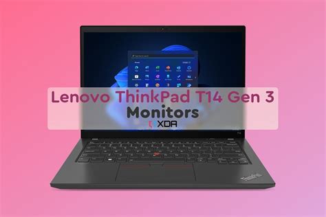 Best Monitors For The Lenovo Thinkpad T14 Gen 3
