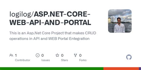 GitHub Logilog ASP NET CORE WEB API AND PORTAL This Is An Asp Net Core Project That Makes