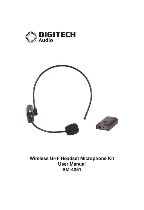Digitech Am 4051 User Manual