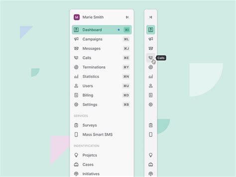 Collapsible Sidebar Designs Themes Templates And Downloadable Graphic