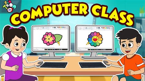 Computer Class Animated Stories English Cartoon Moral Stories