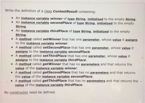 Solved JAVA Simple Exercise BUT PLEASE READ All The Chegg