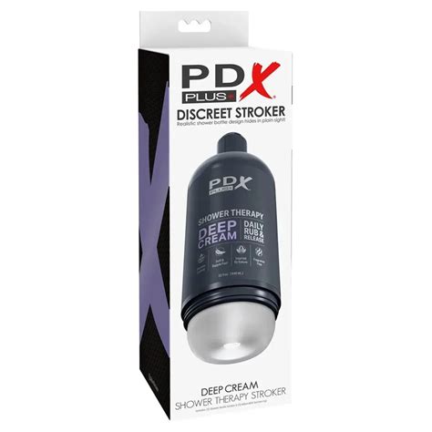 Pdx Plus Shower Therapy Deep Cream Male Masturbator Techinn