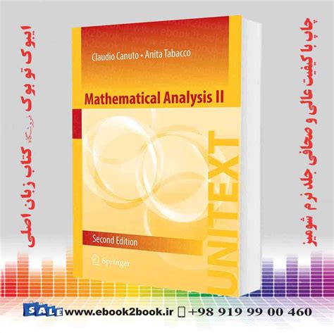 mathematical analysis ii فروشگاه کتاب ایبوک تو بوک