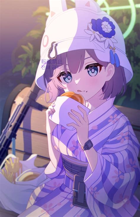 Saki Blue Archive Drawn By Hyakucha Danbooru