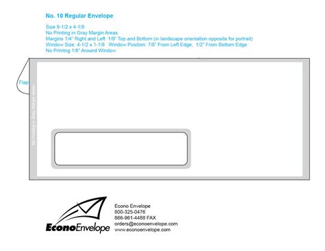 Envelope Template Printable Libreoffice Boolnc