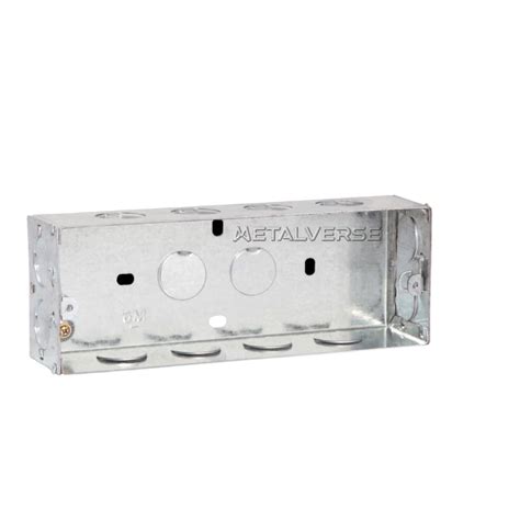 Rectangular Galvanized Iron Gi Electrical Modular Box For Junction