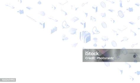 온라인 교육 현대 등대 성 선 일러스트 거리 학습 인터넷 세미나 아이콘 교육 도구 아이콘 및 학교 등방성 벡터 디자인으로 돌아가기 교육에 대한 스톡 벡터 아트 및 기타