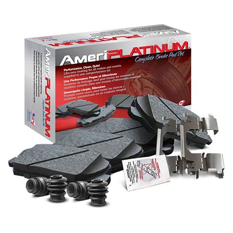 Ameribrakes Ceramic Disc Brake Pads With Included Lubricant And