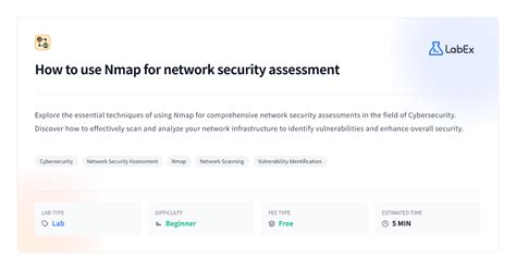 How To Use Nmap For Network Security Assessment Labex