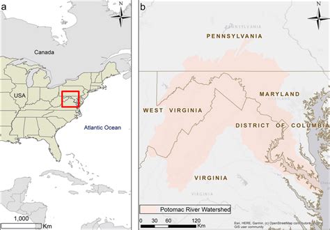 Potomac River On Us Map