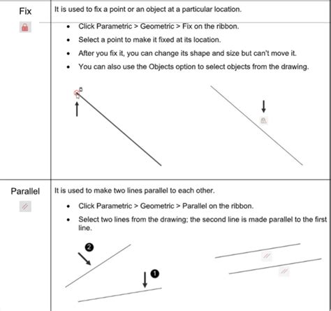 Parametric Tools In Autocad Learn