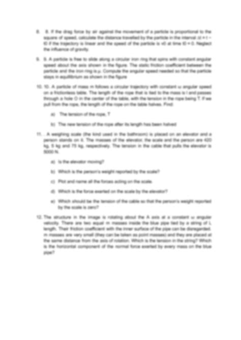 Solution Forces Exercise Sheet Studypool