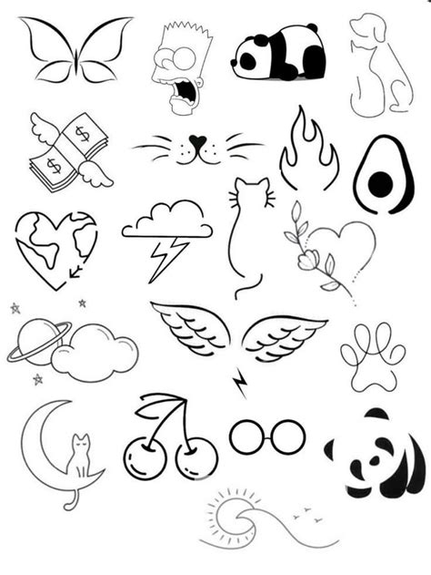 Pin Em Aestetic Rabiscos De Mão Coisas Simples Para Desenhar