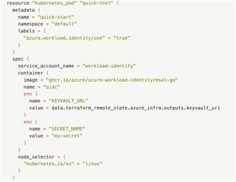 using aks with workload identities in terraform 2bcloud