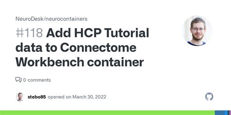 Add HCP Tutorial Data To Connectome Workbench Container Issue NeuroDesk Neurocontainers