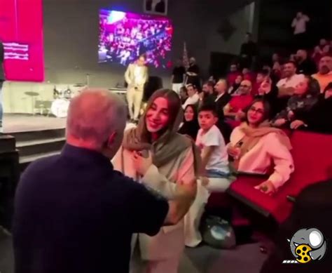 علی پروین ناهید کیانی را بغل کرد فیلو