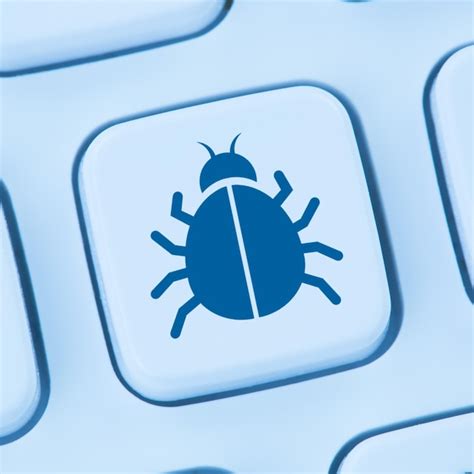 Premium Photo Computer Virus Trojan Network Online Security Blue