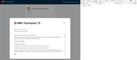 How To Check The Jquery Version In Flexicapture Help Center