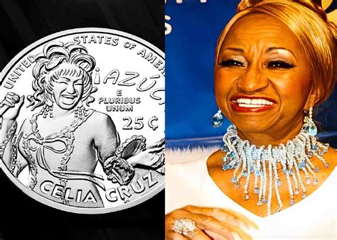 Salsa Queen Celia Cruz Immortalised On Us Quarter