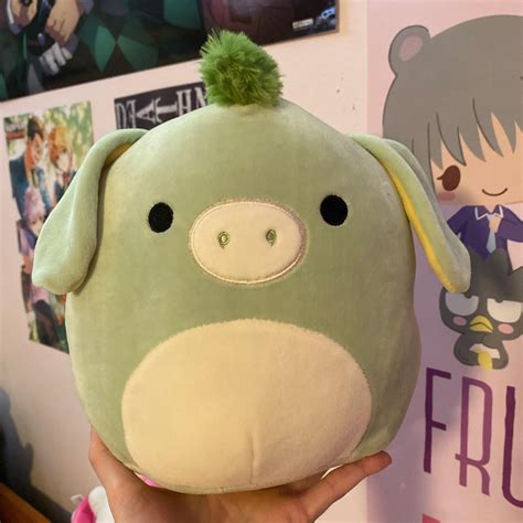 Juniper Squishmallow Green Donkey New With Tags Depop