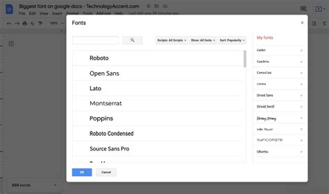 Whats The Biggest Font On Google Docs I Tried Over 100 Technology Accent