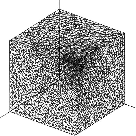 triangular discretization on the cube surface download scientific diagram