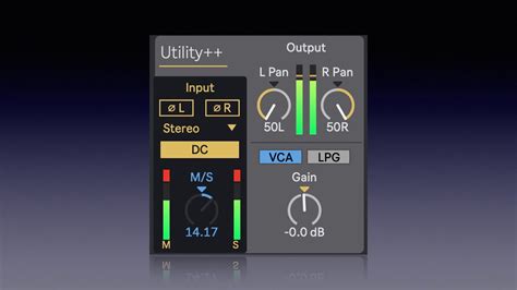 Ableton Utility Max For Live Device Youtube
