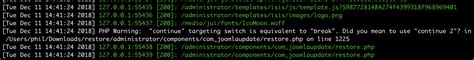 Php 73 Php Warning From Restorephp · Issue 23266 · Joomlajoomla