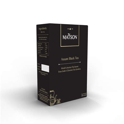 Assam Black Tea 250 gms – Matsontea.com