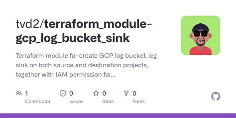 Github Tvd2terraformmodule Gcplogbucketsink Terraform Module