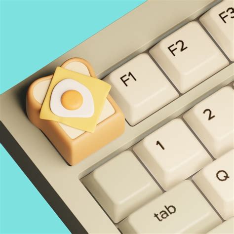 Breakfast Egg Keycap Cherry Mx 3d Model 3d Printable Cgtrader