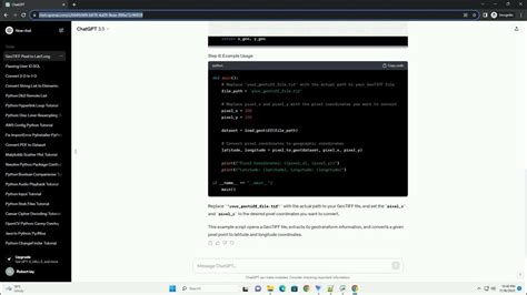 Find Lat Long Coordinates From Pixel Point In Geotiff Using Python And