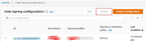 How To Configure Code Signing For Aws Lambda