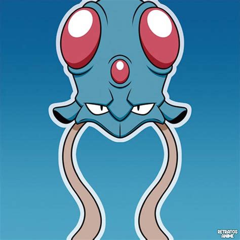 Tentacool Pokemon By Retratosanime On Deviantart
