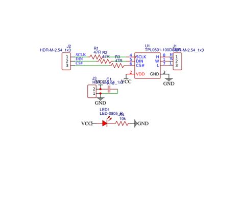 Tpl0501数字电位器模块100k可调spi口调节电桥平衡传感器超x9c104 阿里巴巴
