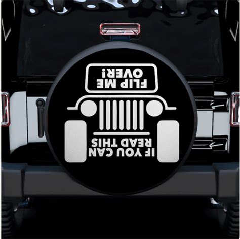 Funny Spare Tire Covers For Jeep Enthusiast