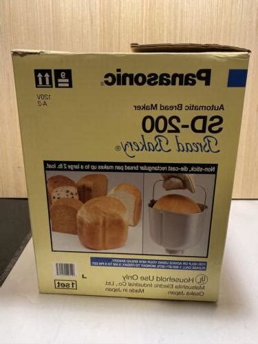 Panasonic Sd 200 Automatic Bread Maker Machine 2 Lb