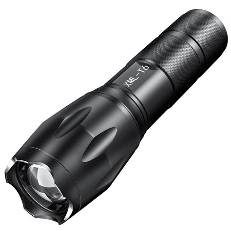 Lanterna Puternica Profesionala Led Evidentia Acumulator 18650 Li