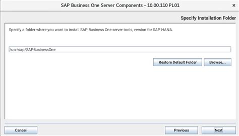 Installation Of Sap Business One 100 Version For Sap Hana Nine Boards