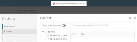 Avamar Linux Vm Backups May Have Lvm Metadata Inconsistency If They Are Deployed From A