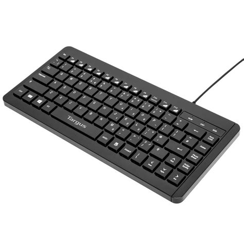 Compact Wired Multimedia Keyboard