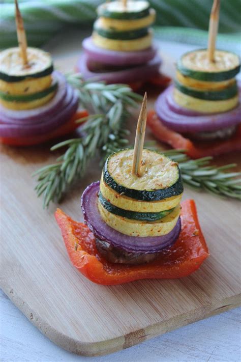 Easy Oven Roasted Veggie Stacks The Fitchen
