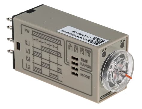 Omron Multi Function Timer Relay Flicker Off Start Flicker On Start Interval On Delay 24v