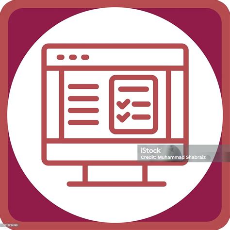 Software Testing Line Circle Corner Stock Illustration Download Image