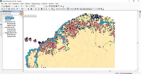 Tutorial Proximity Analysis Arcgis Feature Geodesi Informatika 101